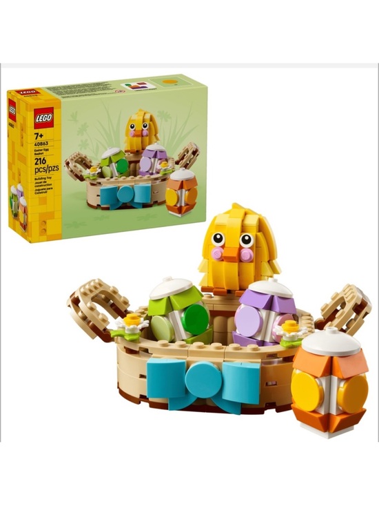 Lego | Toys | New Lego Easter Egg Basket 4863 W 3 Eggs A Cute Chick And ...